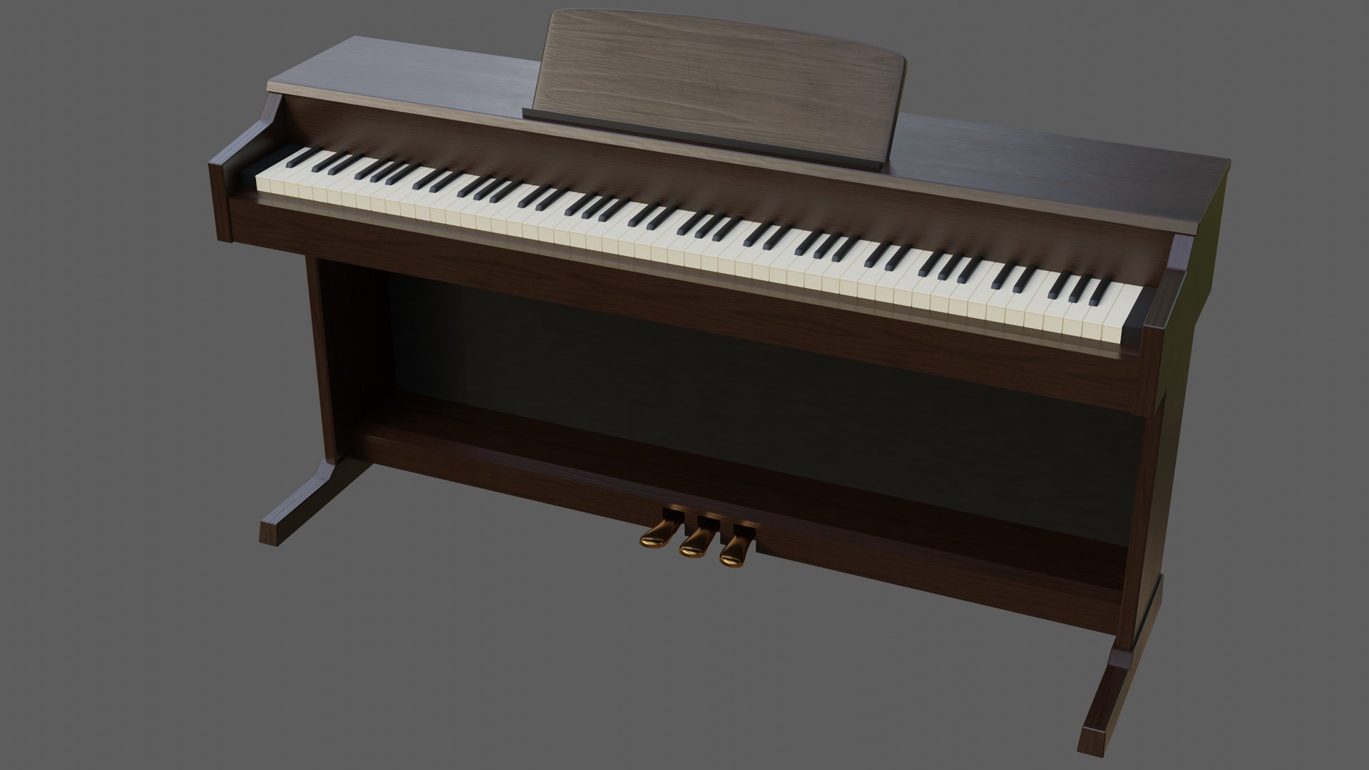 Digital Piano 3D Model - TurboSquid 2316672