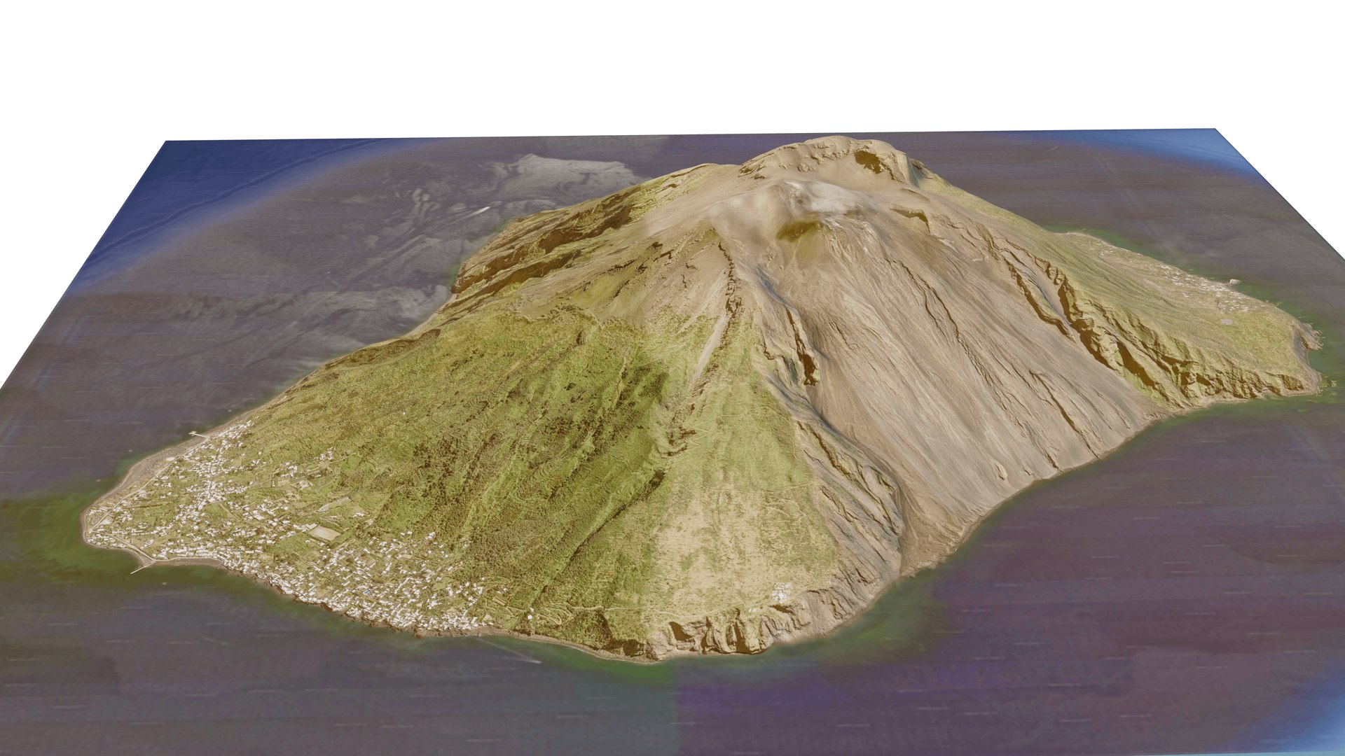3D Stromboli Volcano Islands Model - TurboSquid 2072754