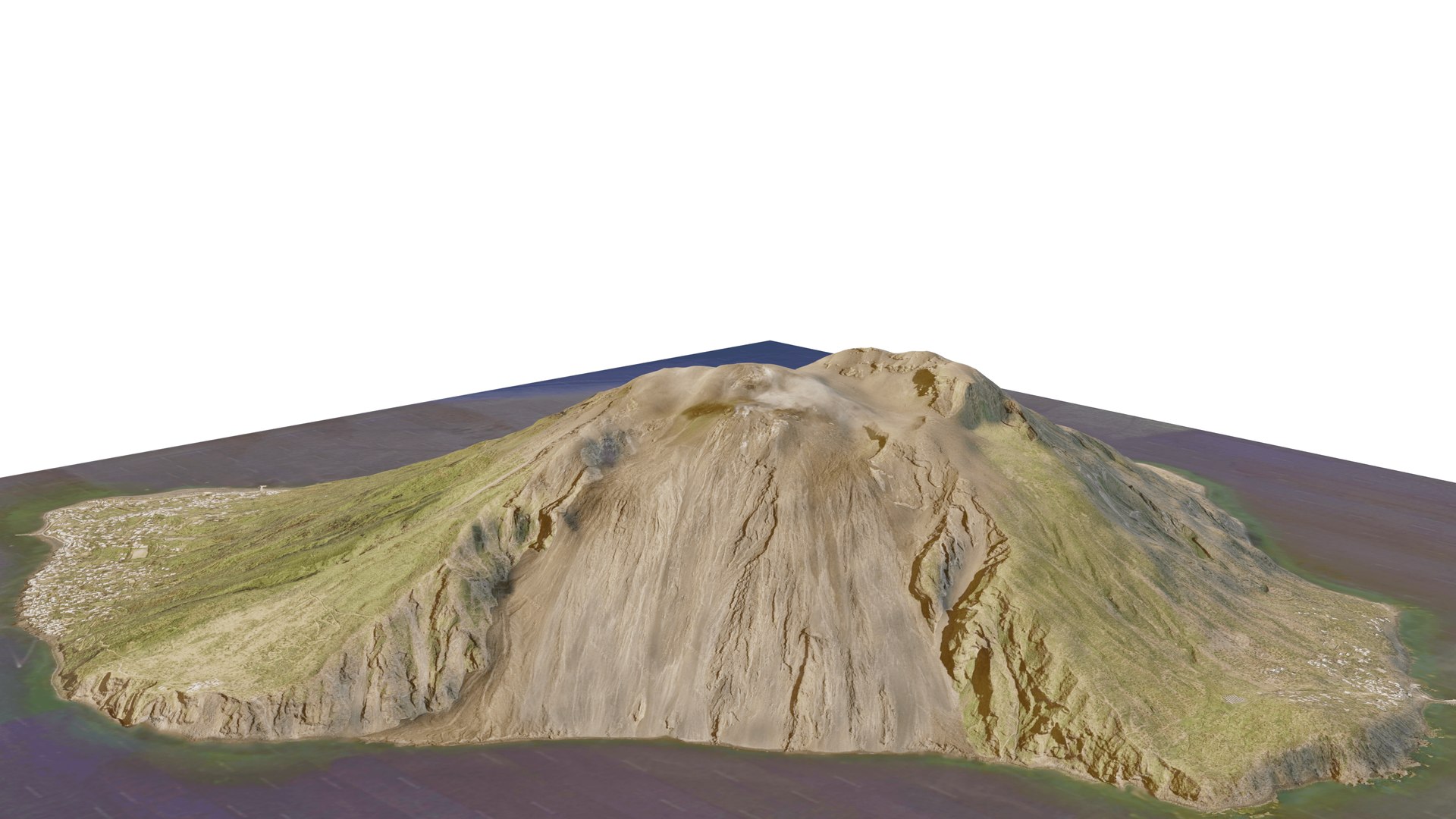 3D Stromboli Volcano Islands Model - TurboSquid 2072754