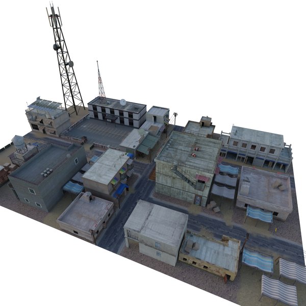 Arab Town USD Models for Download | TurboSquid