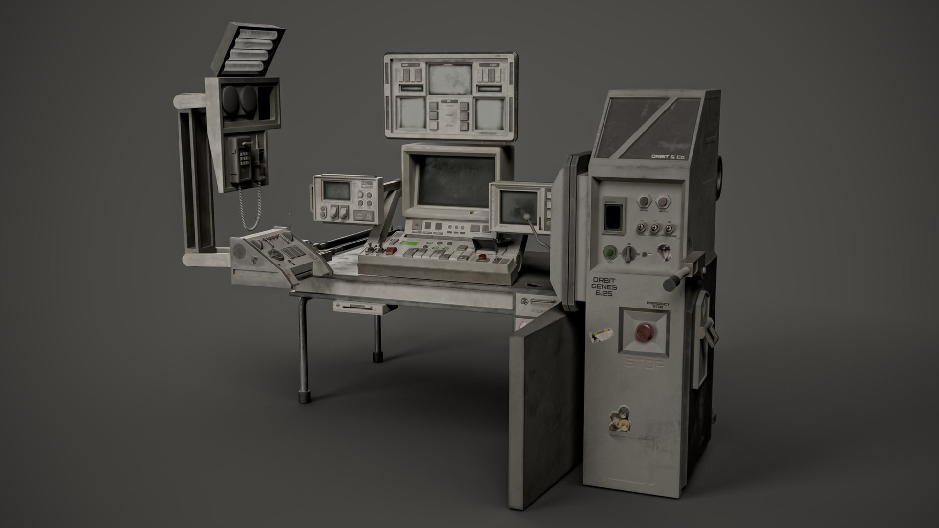3D CRT Computer Setup Model - TurboSquid 2187166