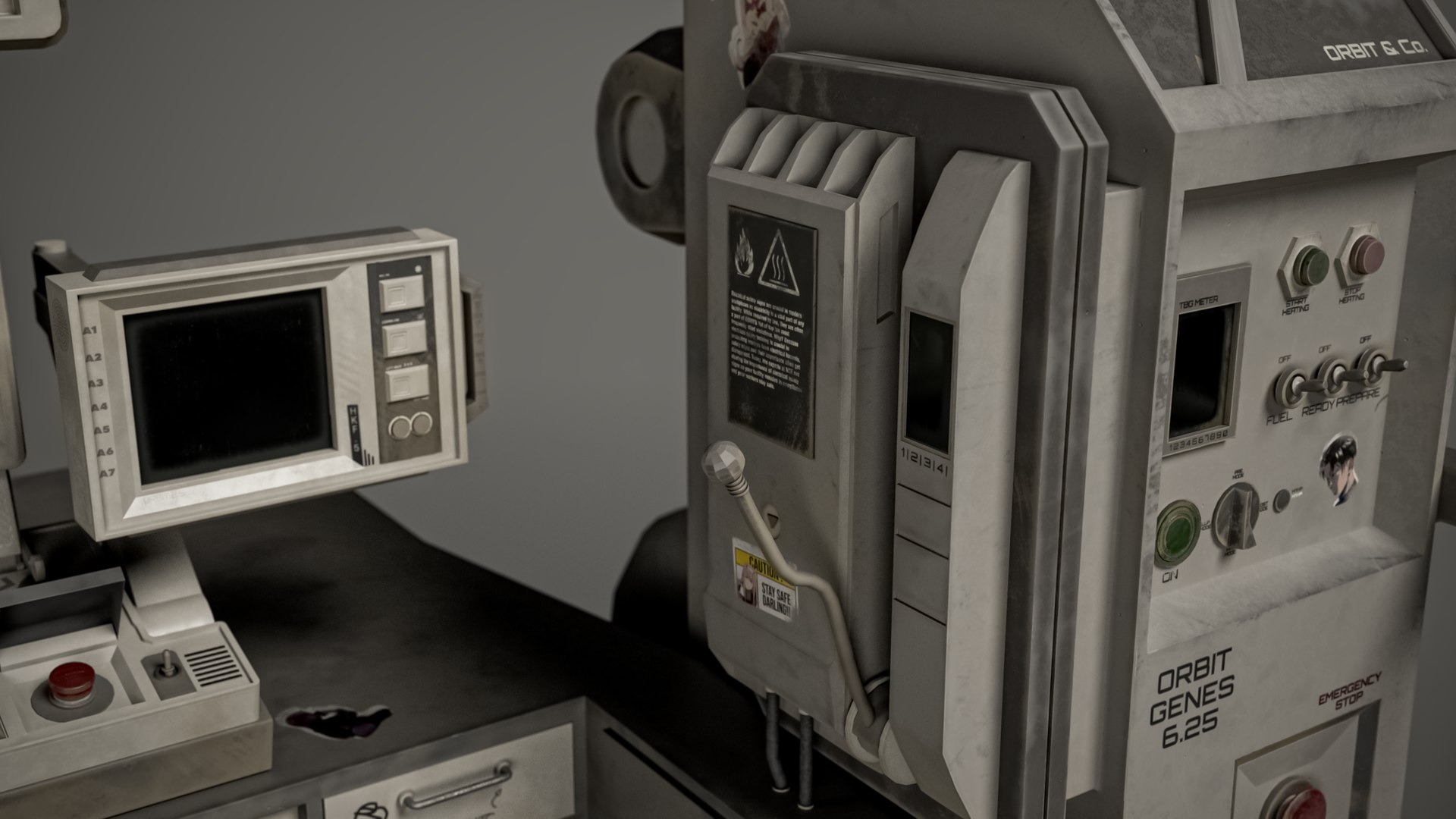 3D CRT Computer Setup Model - TurboSquid 2187166