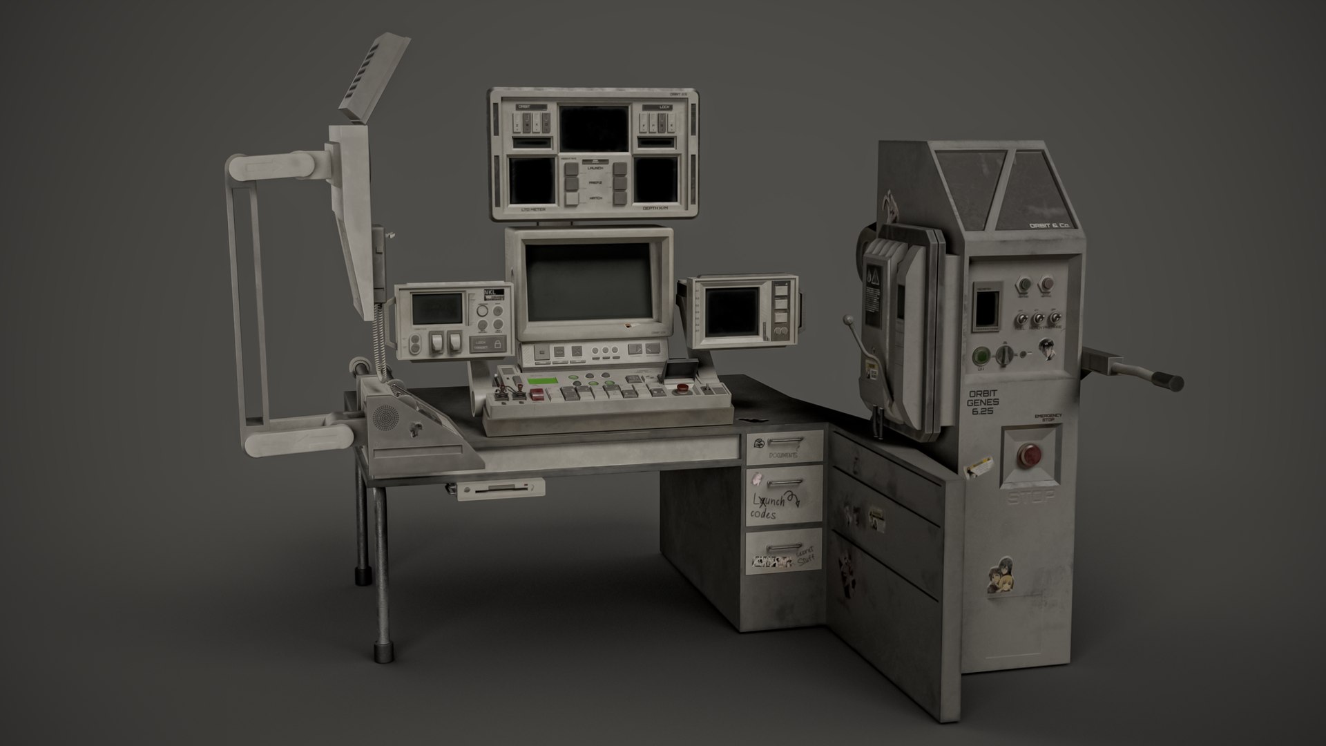 3D CRT Computer Setup Model - TurboSquid 2187166
