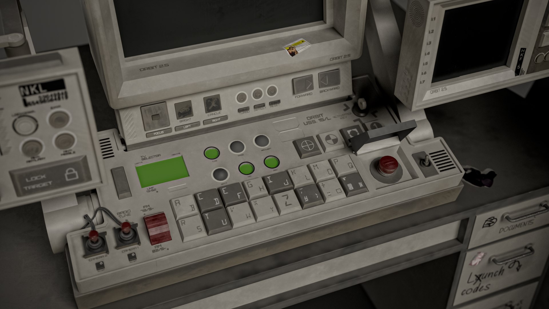 3D CRT Computer Setup Model - TurboSquid 2187166