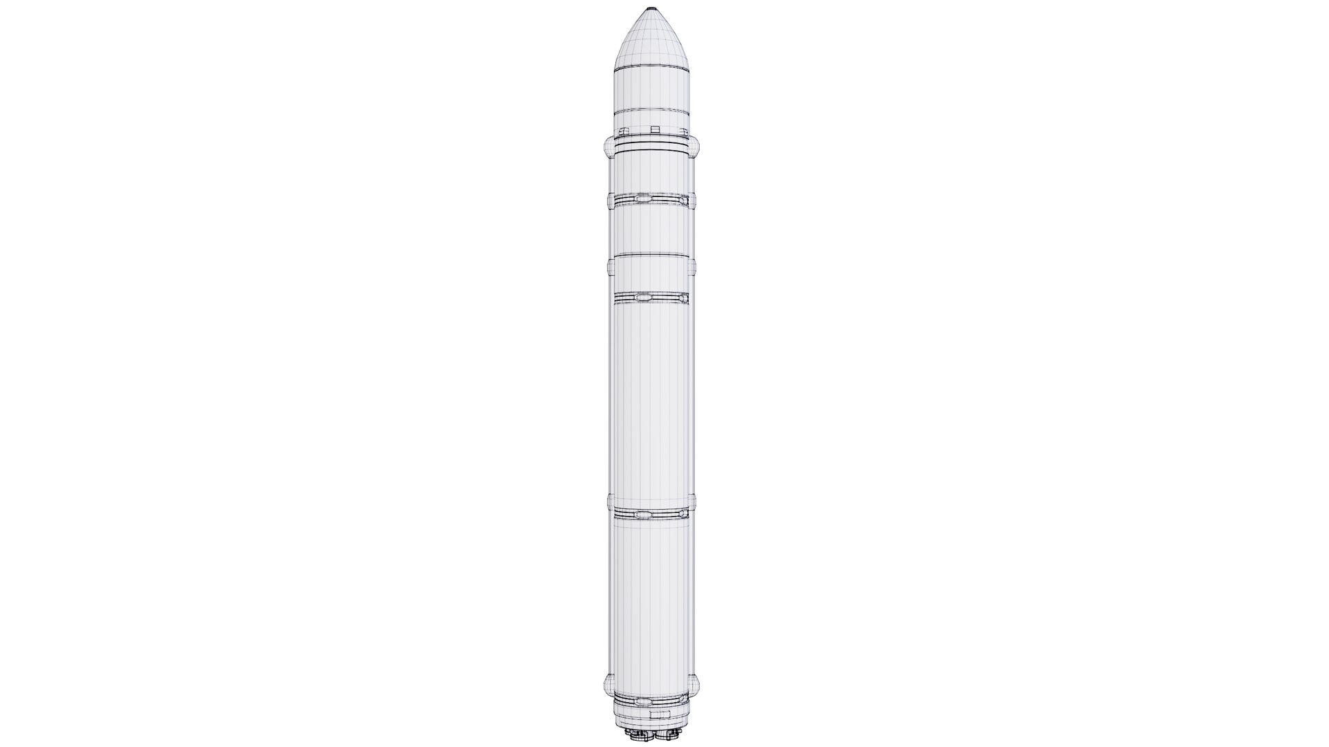 SS-18 Satan R-36M Ballistic Missile 3D - TurboSquid 1857691