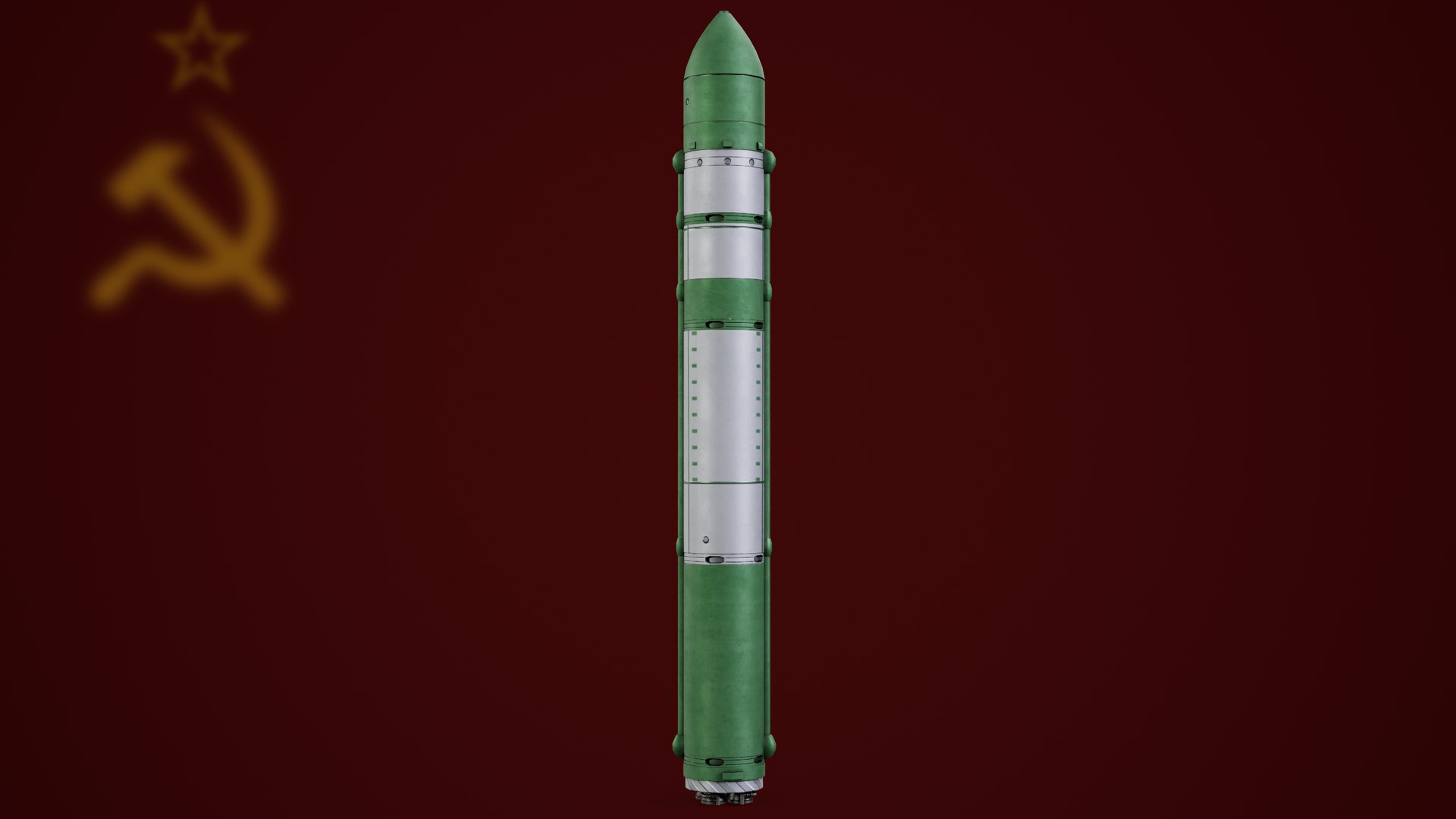 SS-18 Satan R-36M Ballistic Missile 3D - TurboSquid 1857691