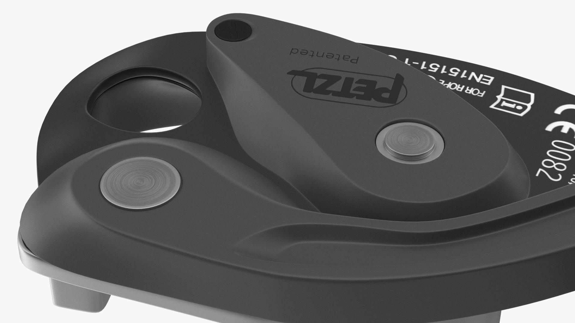 Descender Gri Gri Petzl Black Open 3D Model - TurboSquid 2189693