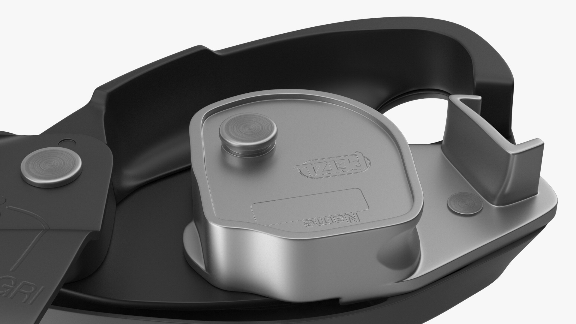 Descender Gri Gri Petzl Black Open 3D Model - TurboSquid 2189693