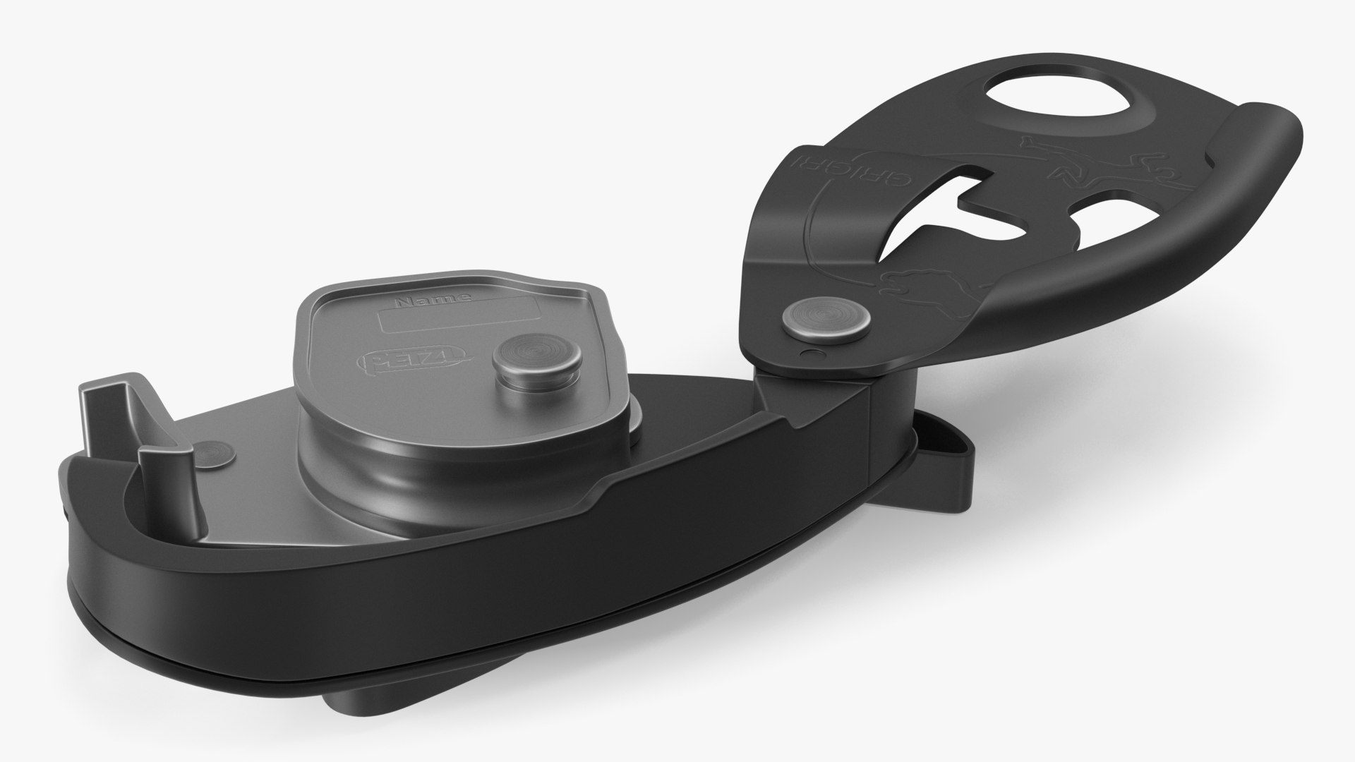 Descender Gri Gri Petzl Black Open 3D Model - TurboSquid 2189693