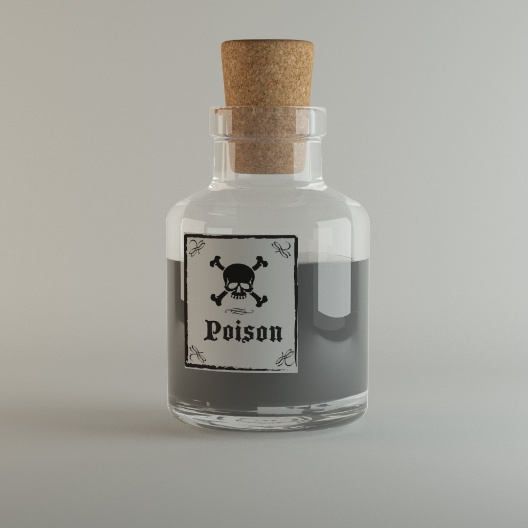 3D Poison Vial - TurboSquid 1447239