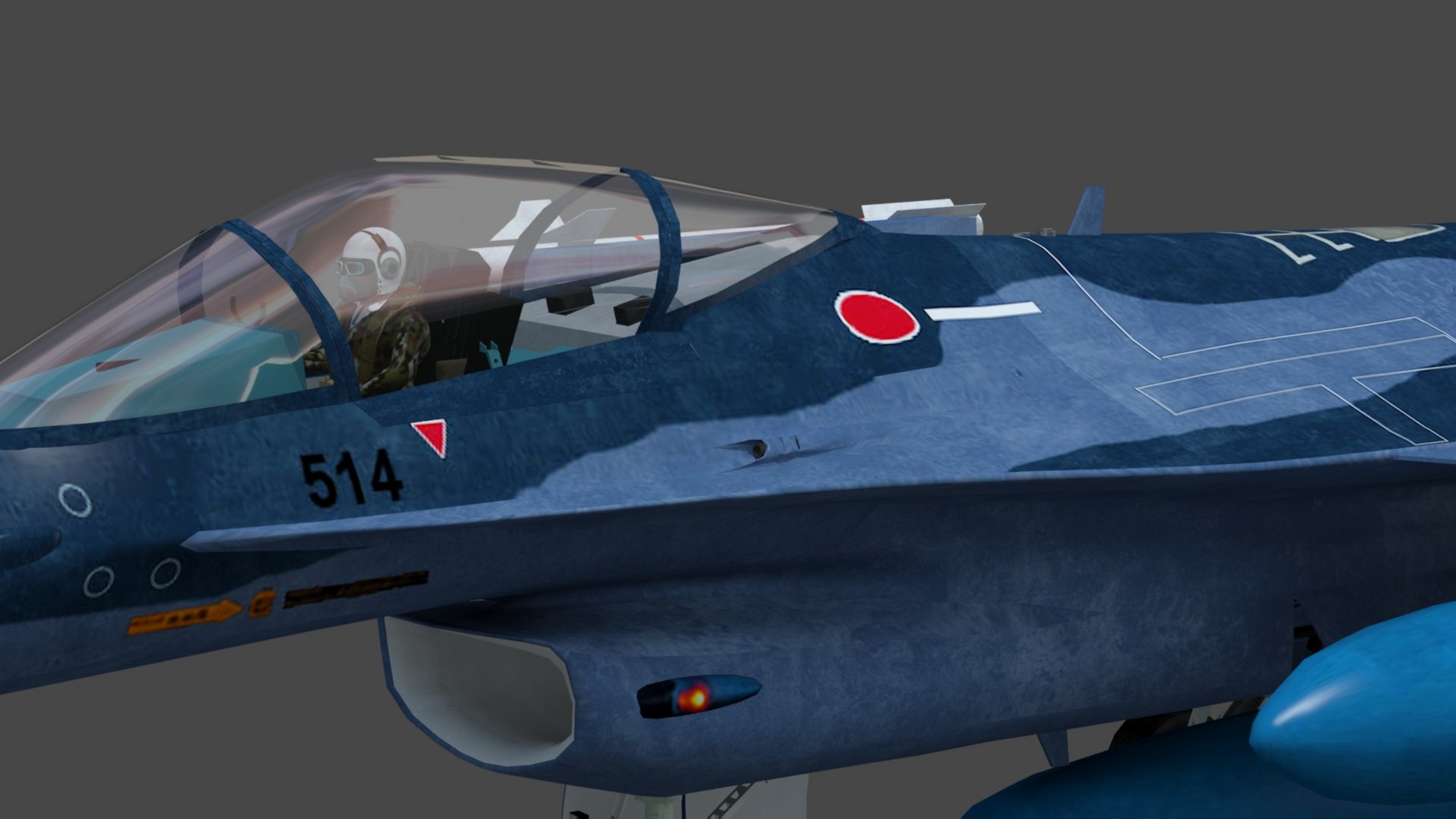 3D Japanese F2 Fighter Jet - TurboSquid 2272208