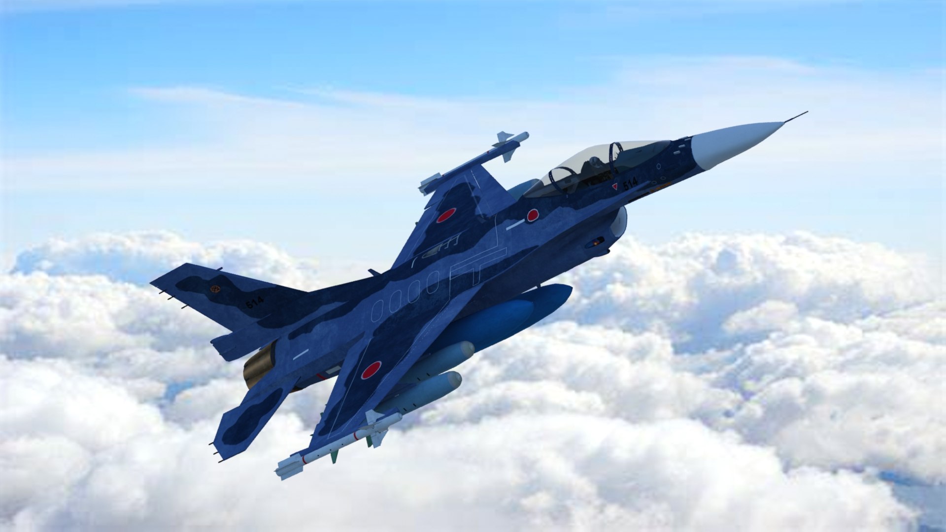 3D Japanese F2 Fighter Jet - TurboSquid 2272208