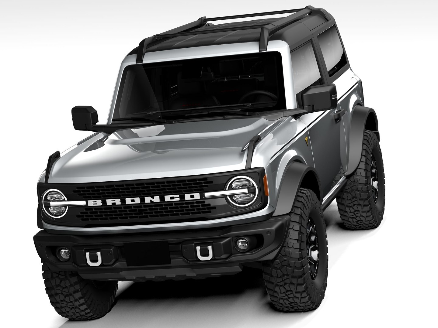 Ford Bronco Badlands 2-door 2021 3D Model - TurboSquid 2221986