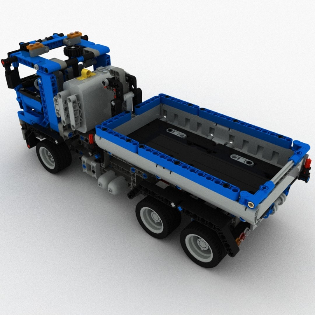 Lego Technic Set 8052 3d Model
