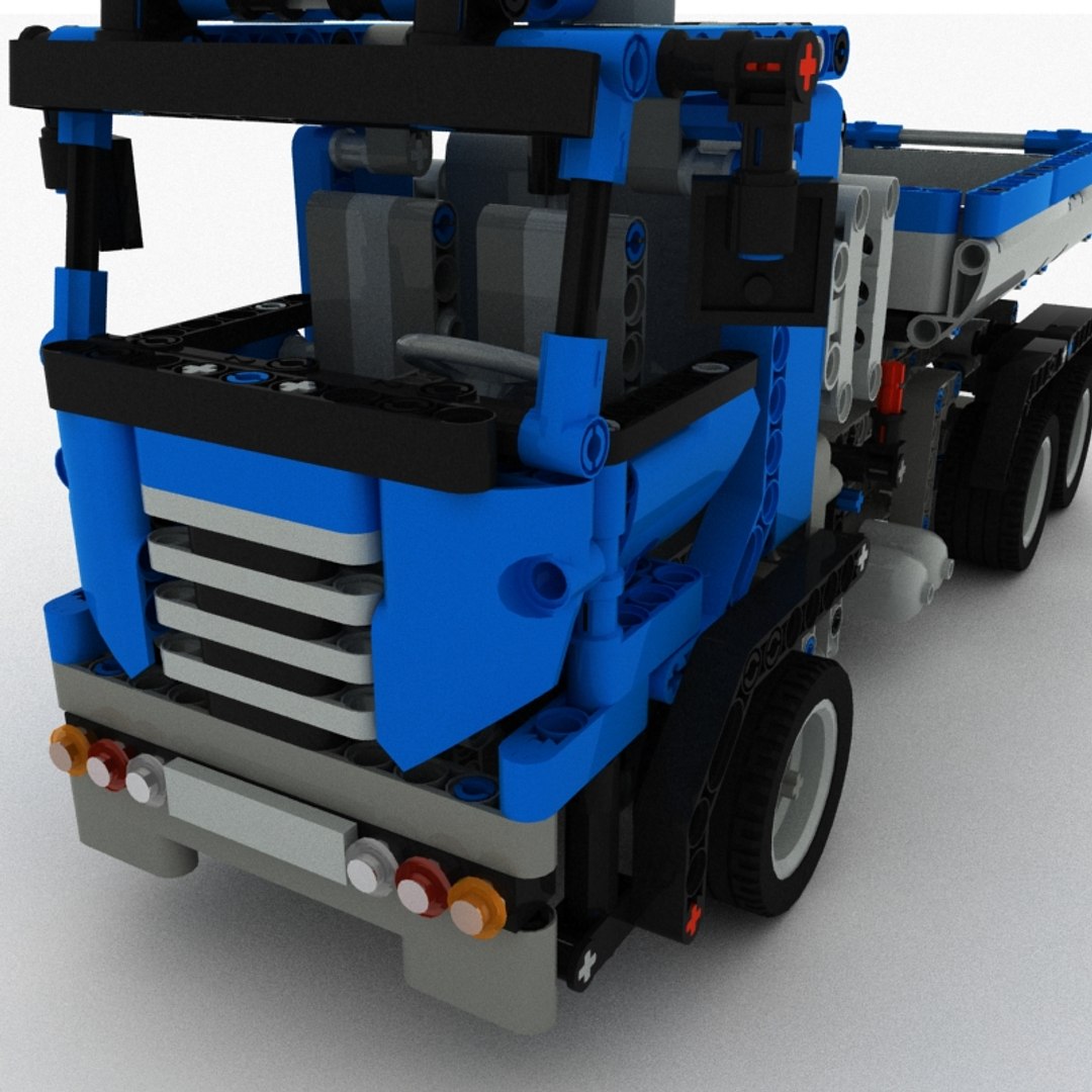 Lego Technic Set 8052 3d Model