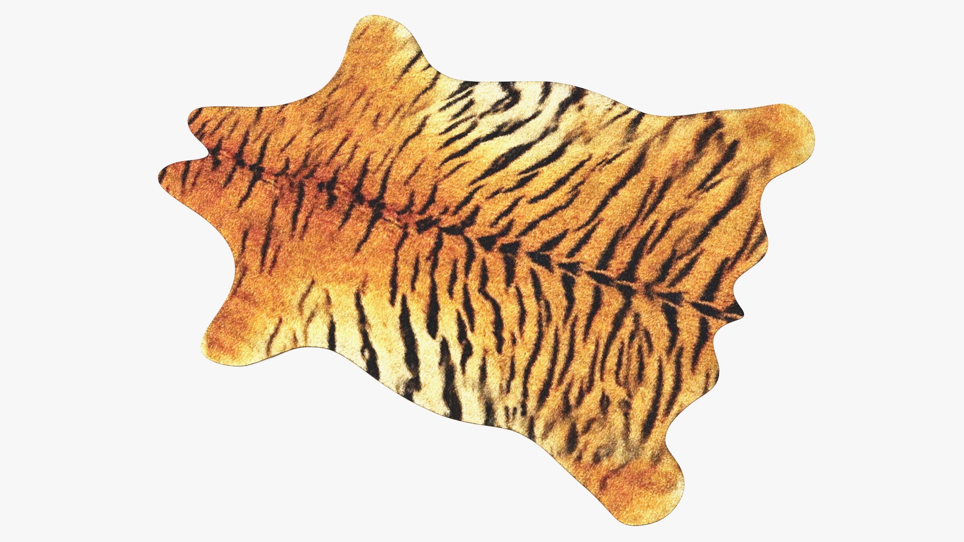 Tiger Hide Rug 3D - TurboSquid 1848532