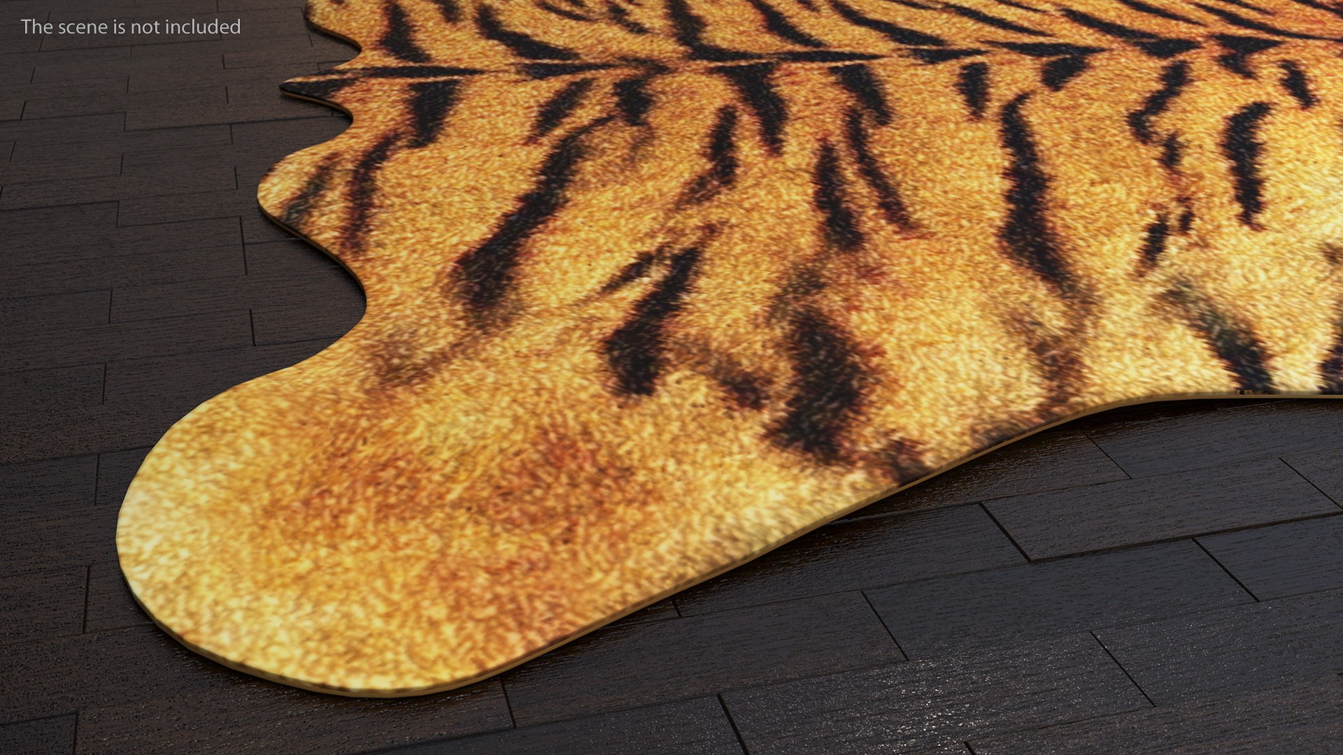 Tiger Hide Rug 3D - TurboSquid 1848532