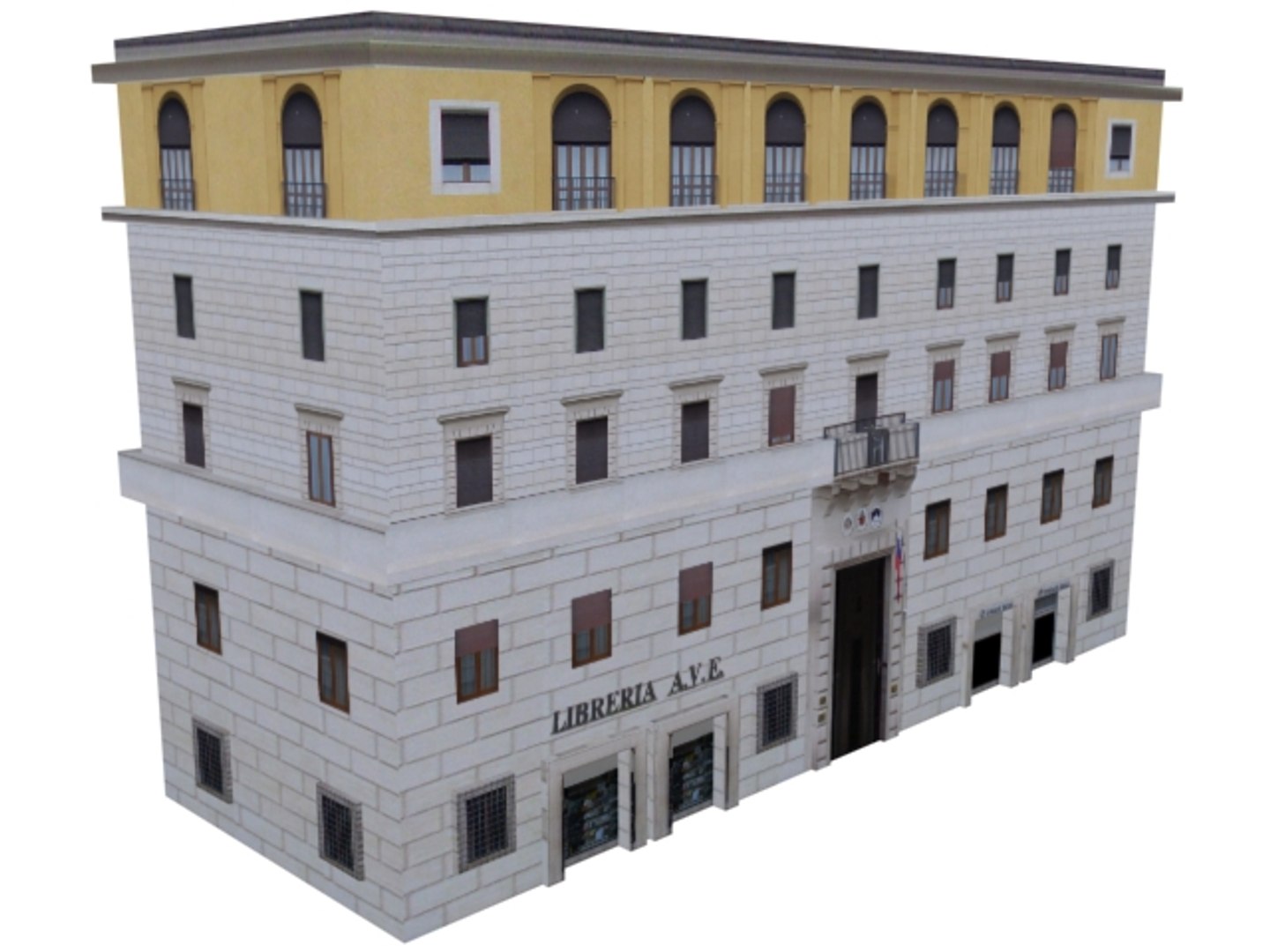 3d Vatican Buildings Fountain Pack Model