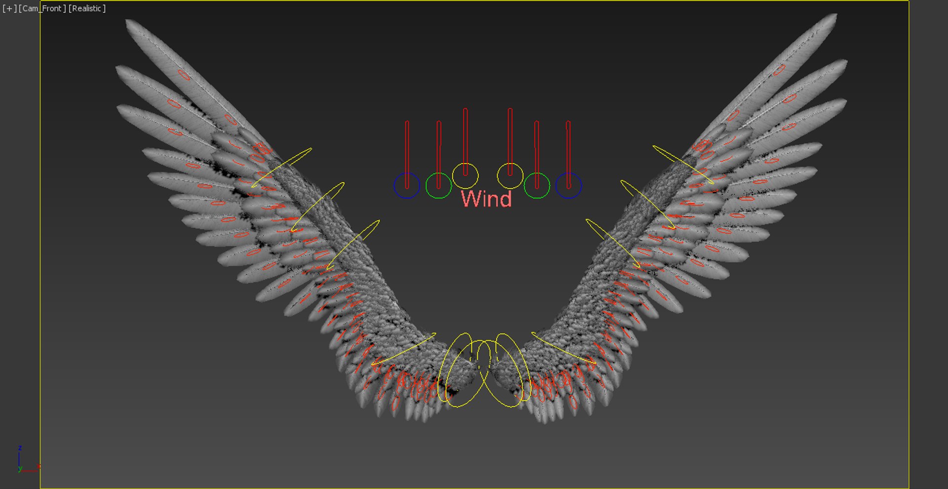 3D Realistic Angel Wings Model - TurboSquid 1240260