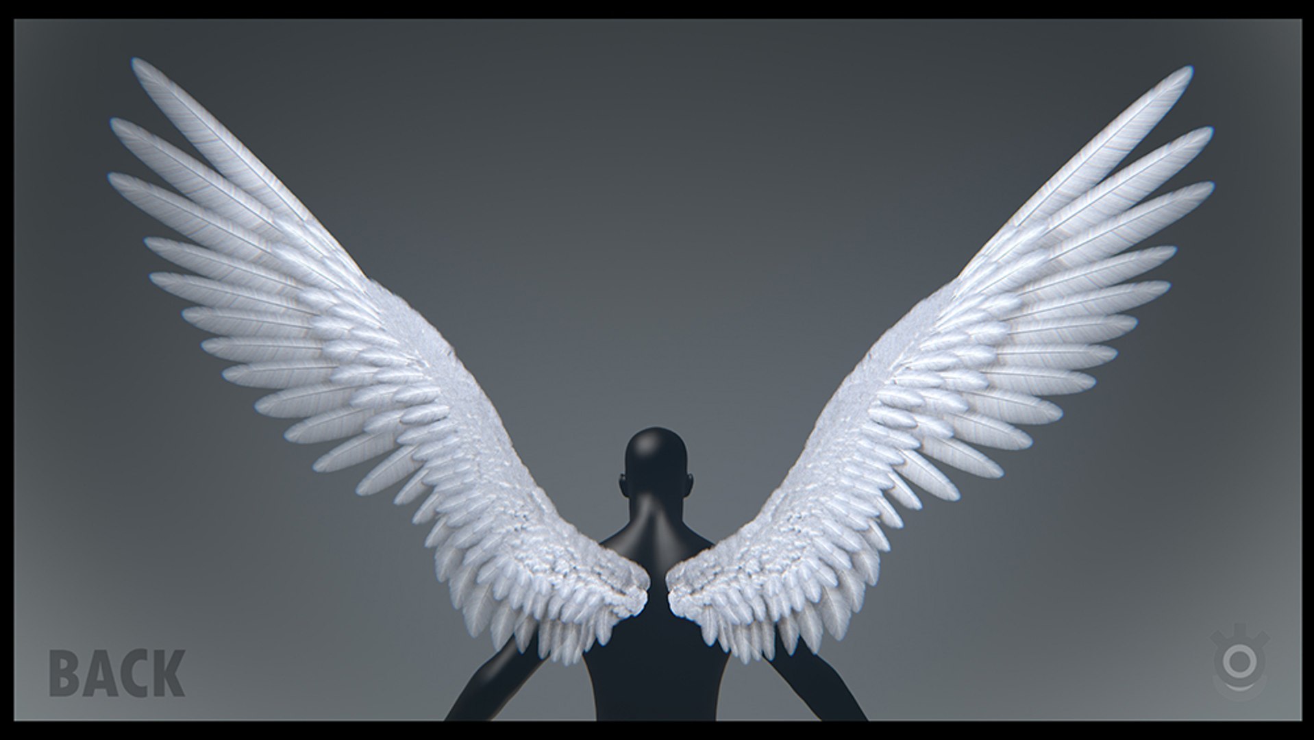 3D Realistic Angel Wings Model - TurboSquid 1240260