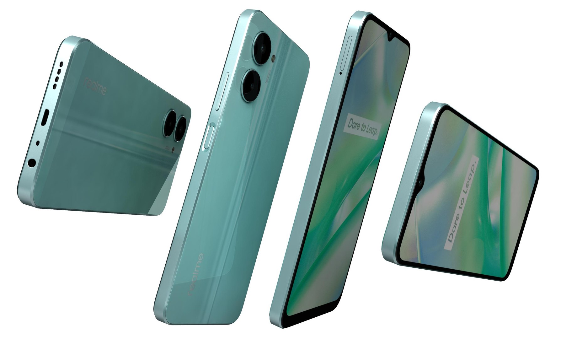 3D Realme C33 2023 Blue - TurboSquid 2046485