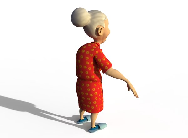 Woman Granny 3D Models for Download | TurboSquid