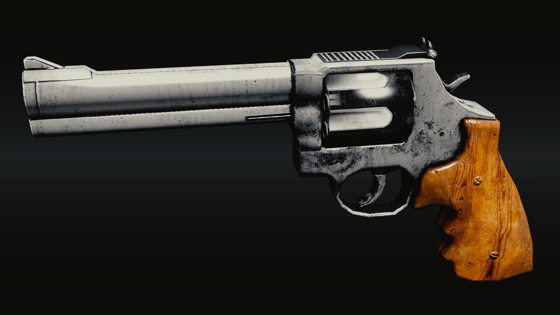 3D Magnum Medium Poly model - TurboSquid 2116009