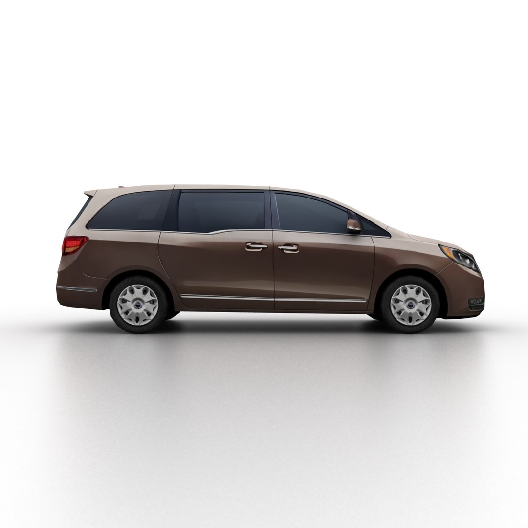 Generic Minivan 3D - TurboSquid 1349322