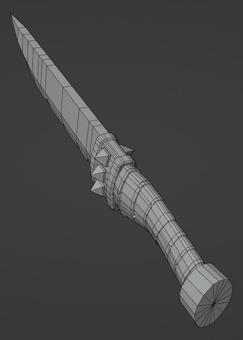 Stylized Knife Model - TurboSquid 2083480