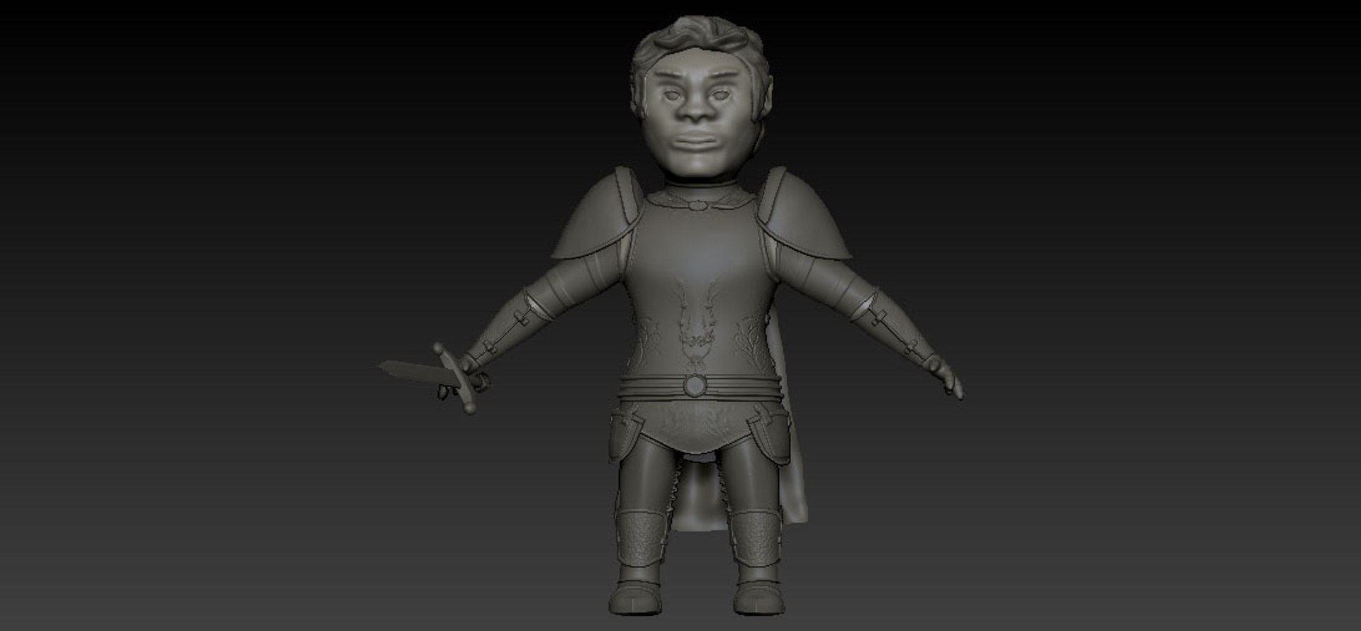 3D Model Small Knight Character - TurboSquid 1623650