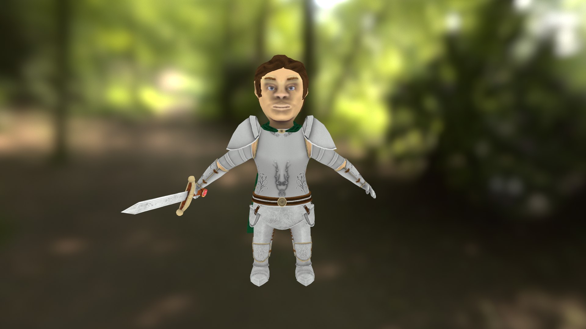 3D Model Small Knight Character - TurboSquid 1623650