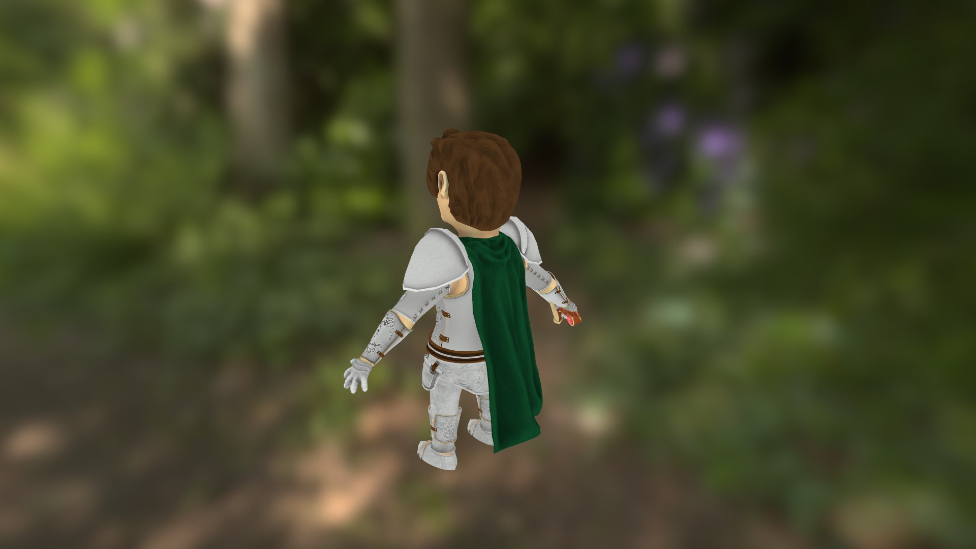 3D Model Small Knight Character - TurboSquid 1623650
