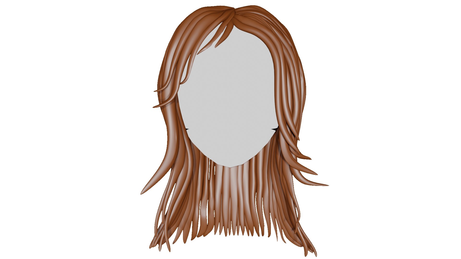 Hair wigs 3D - TurboSquid 1814363