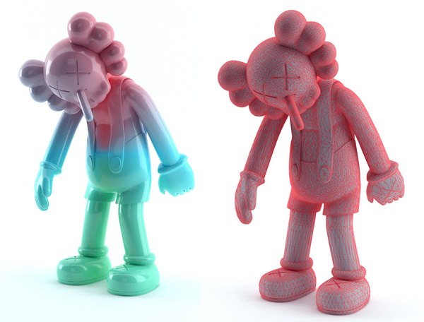 3D Kaws Models | TurboSquid