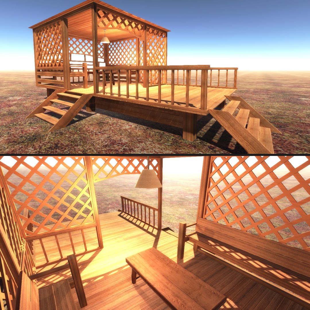 Pavilion Unity Table Model - TurboSquid 1629832