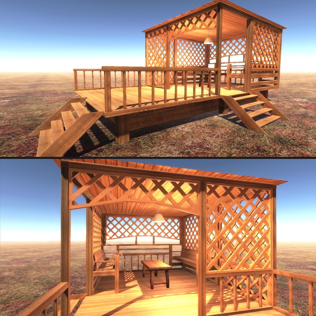 Pavilion Unity Table Model - TurboSquid 1629832