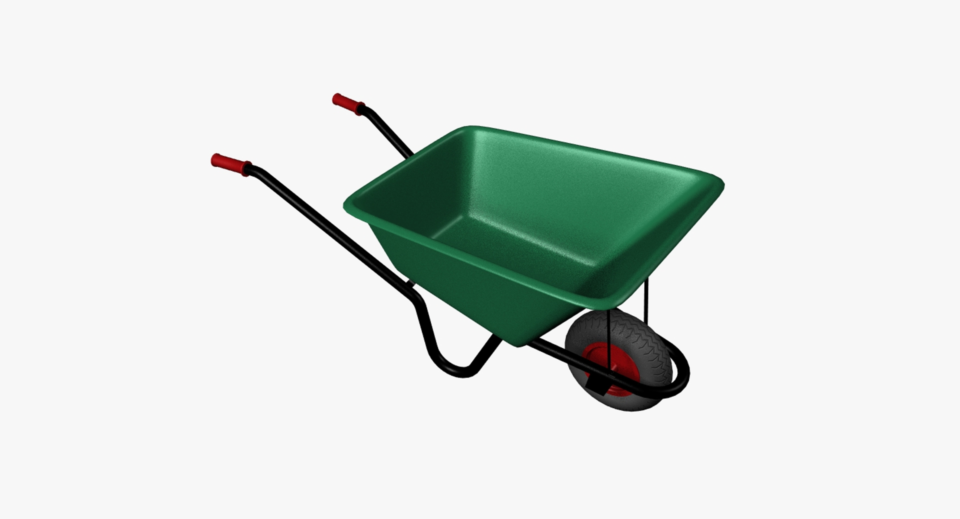 3d Model Wheelbarrow