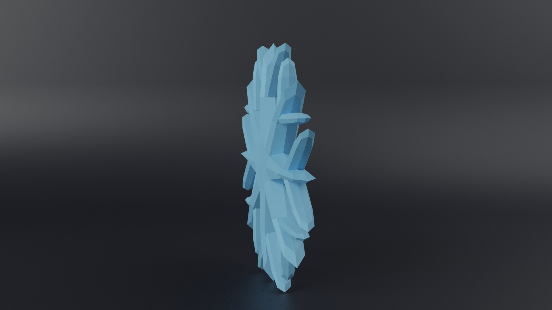 Snowflake Low poly 3D model - TurboSquid 1994851