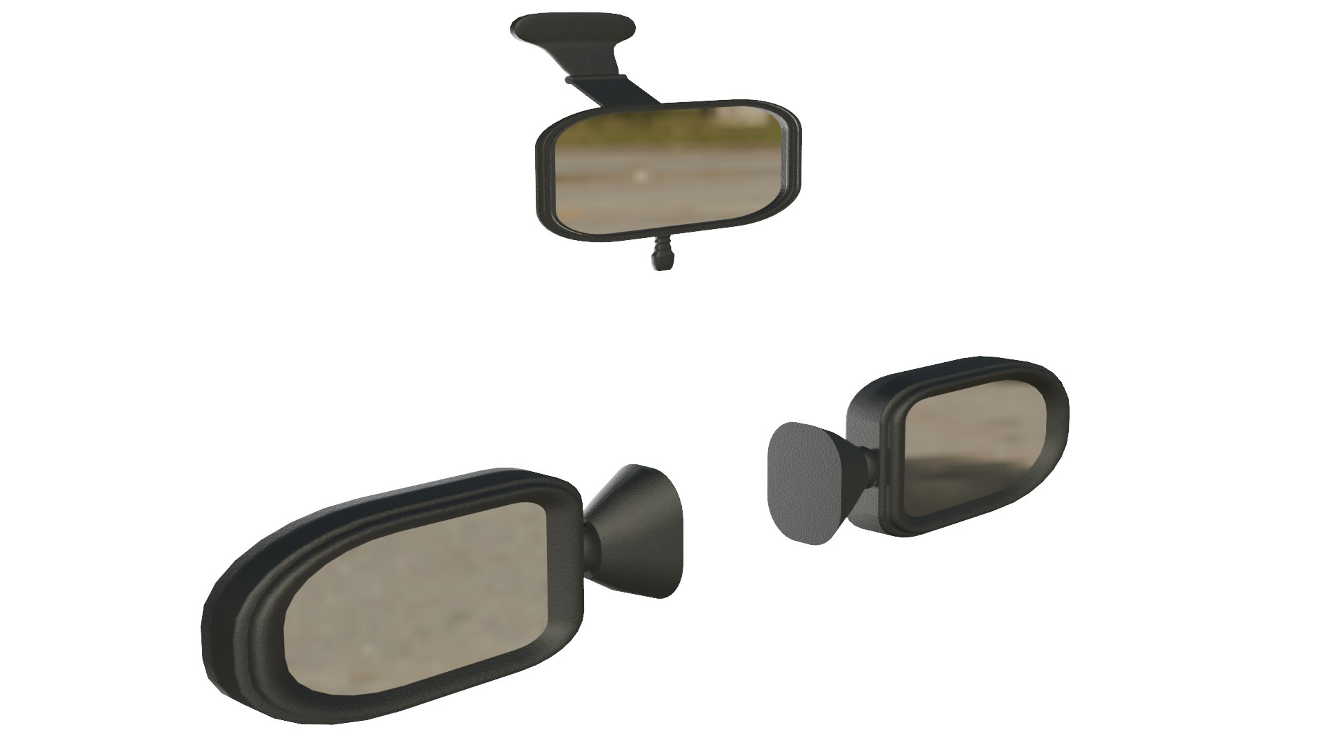 3D CAR REARVIEW MIRRORS - TurboSquid 2211129