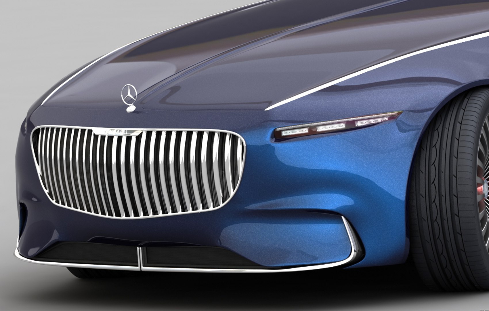 Mercedes-maybach Vision 6 2018 3D Model - TurboSquid 1197919
