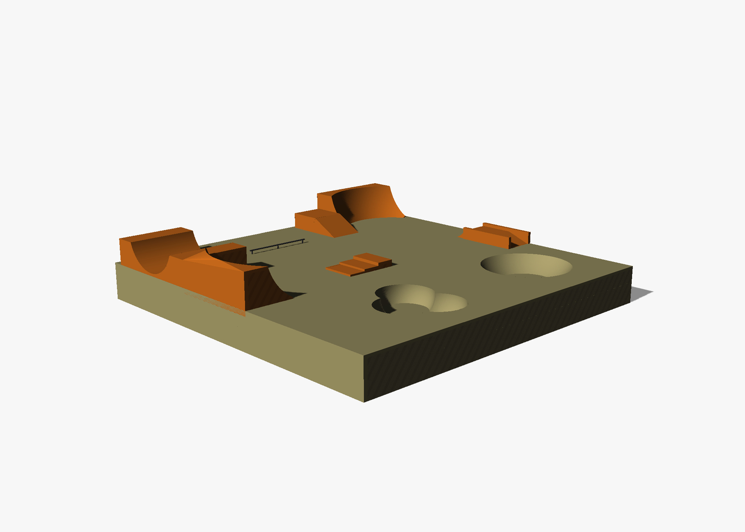 3D SkatePark model - TurboSquid 1761087