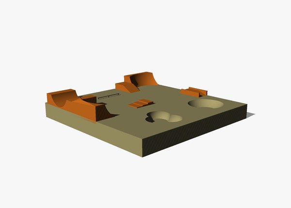 3D SkatePark model - TurboSquid 1761087
