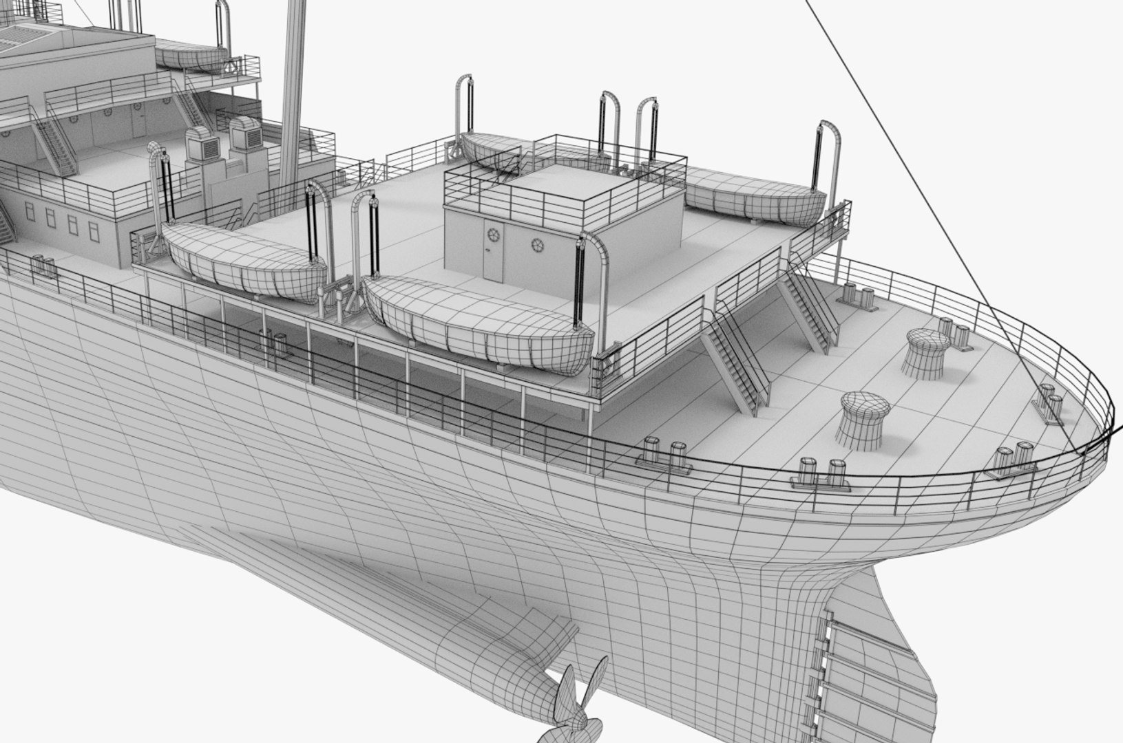 3D Original Passenger Steam Ships Model - TurboSquid 1414367