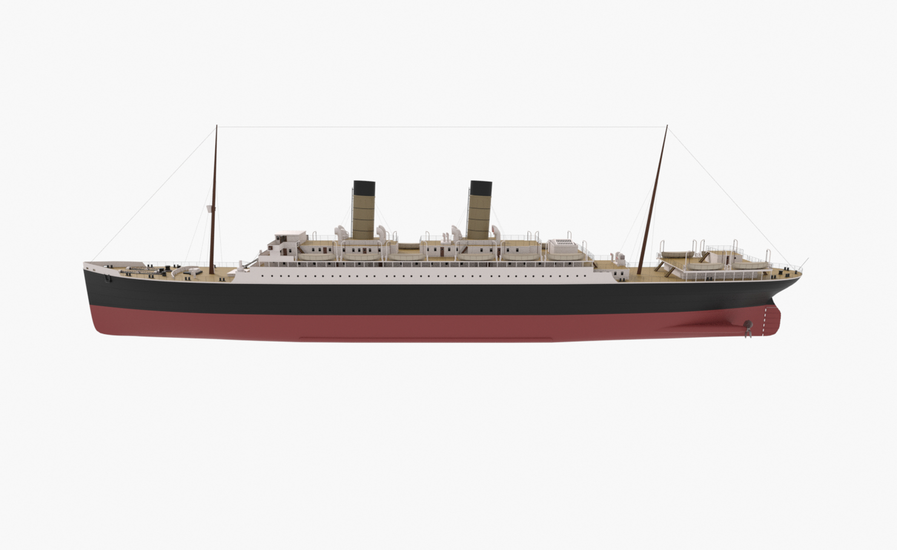 3D Original Passenger Steam Ships Model - TurboSquid 1414367