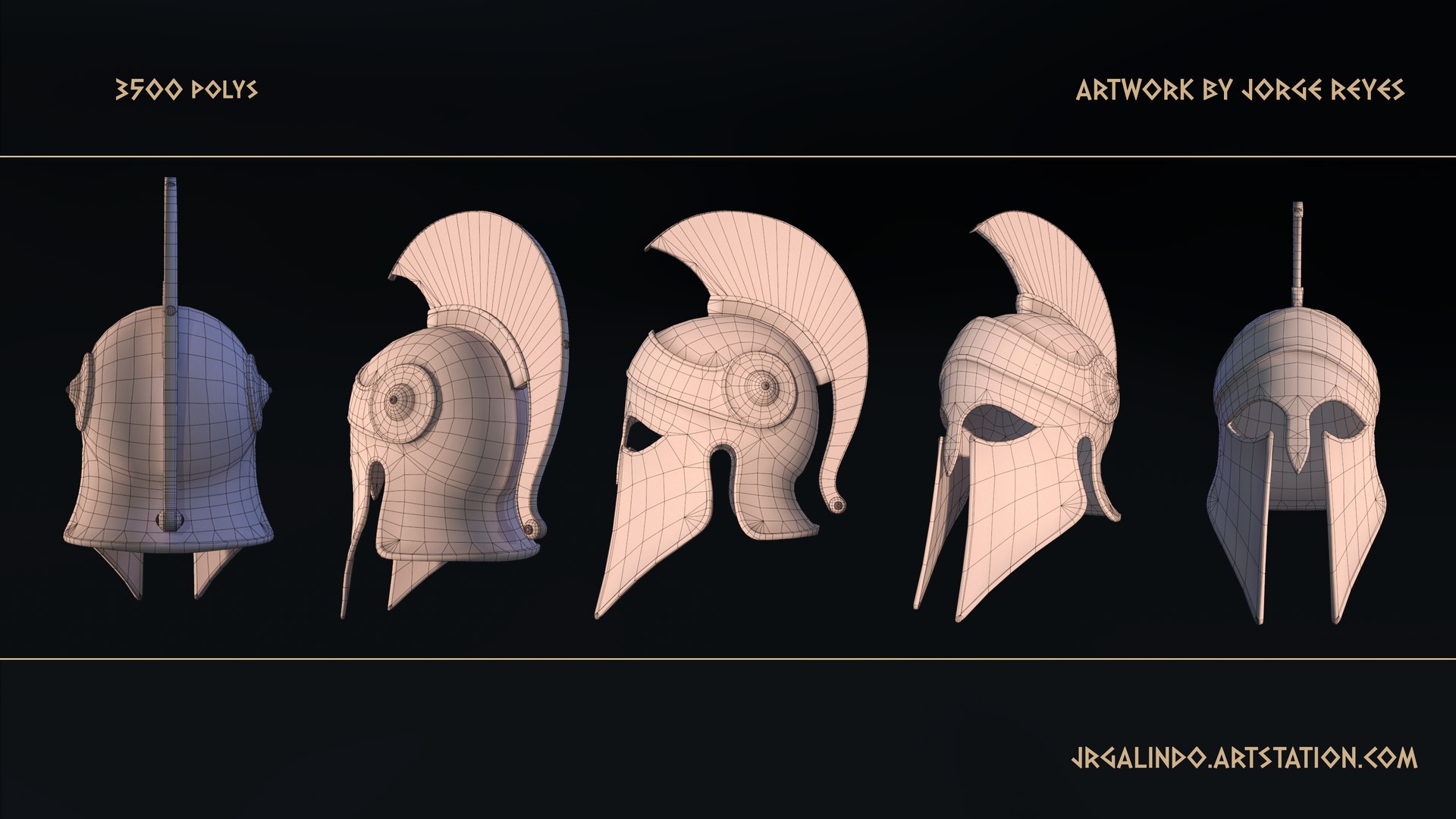 3D Model Greek Helmet - TurboSquid 1823987
