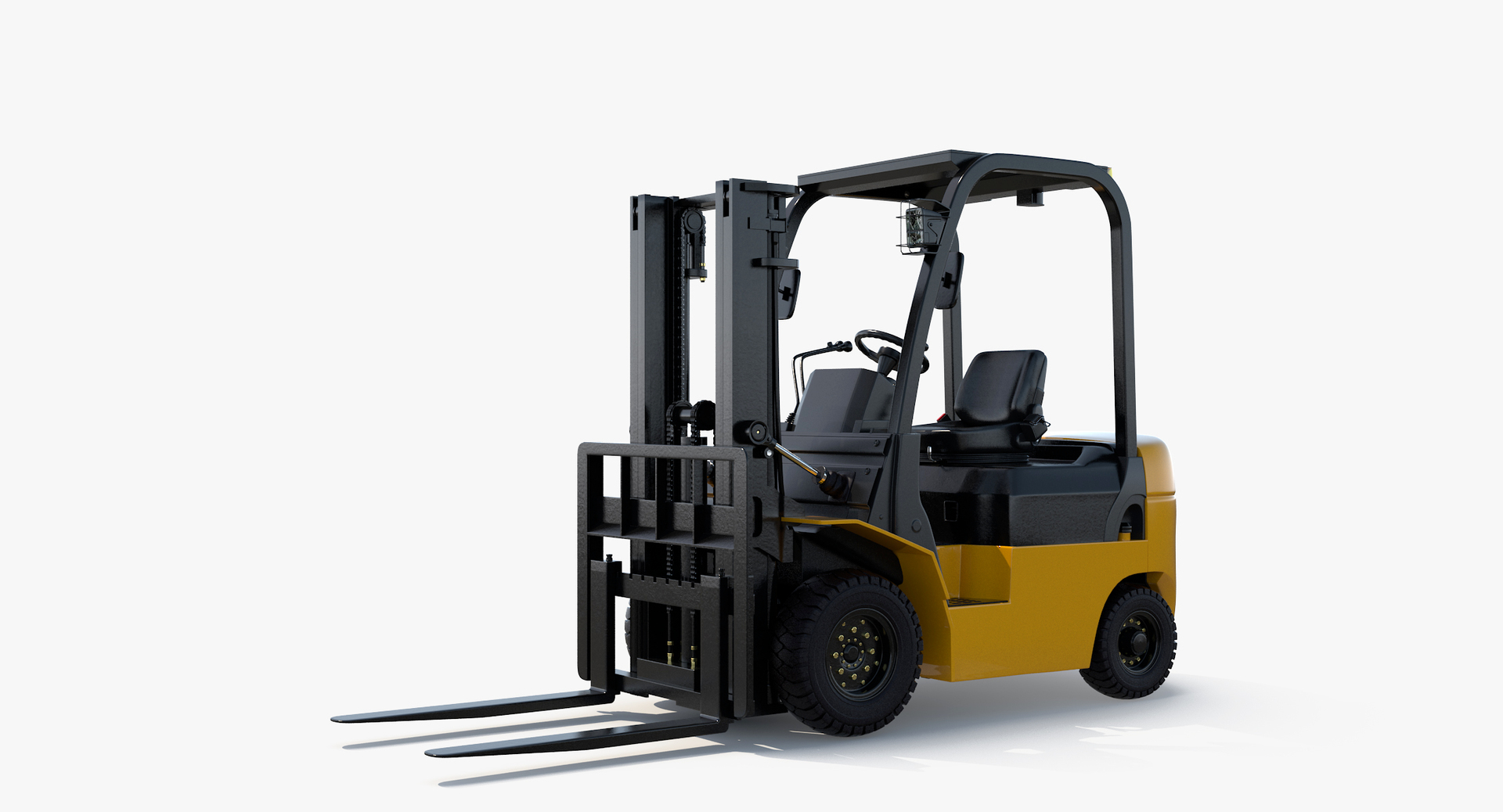 modelo 3d Montacargas aparejado - TurboSquid 947055