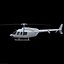 Bell 407 Helicopter 3d 3ds