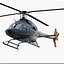 Bell 407 Helicopter 3d 3ds