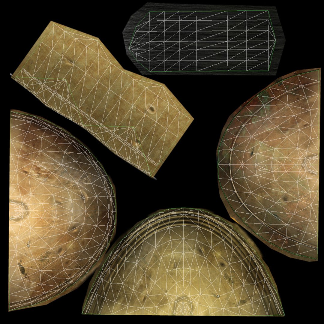 3d Model Of Greek Helmets