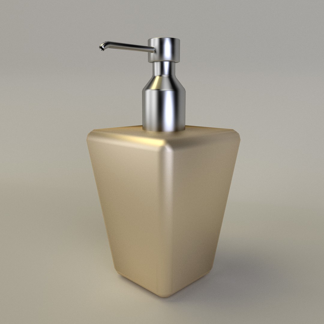 soap dispenser 3d model